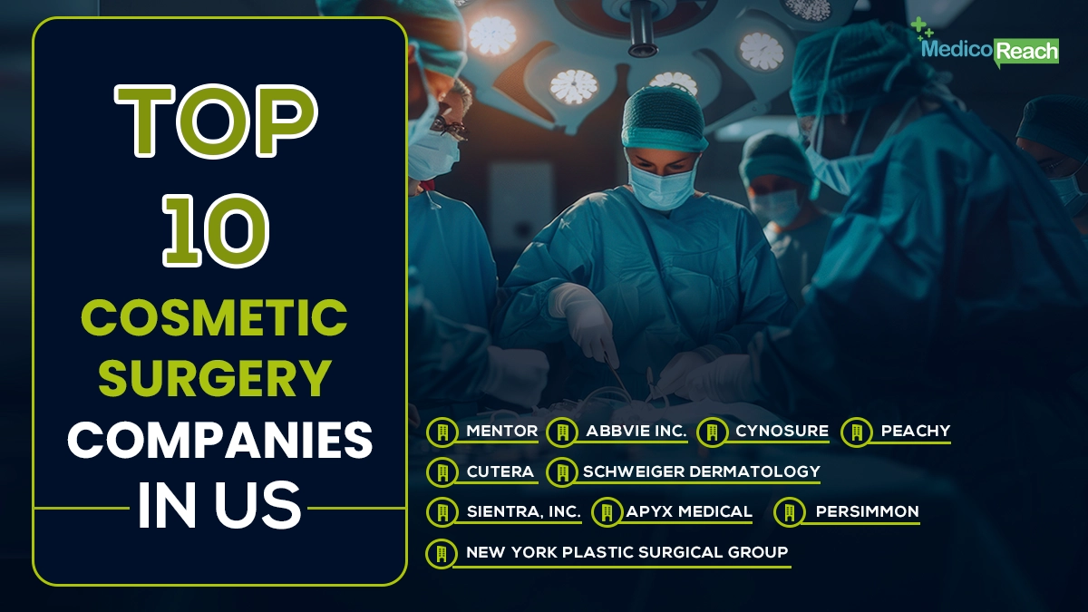 Top 10 Cosmetic Surgery Companies Leading The Market